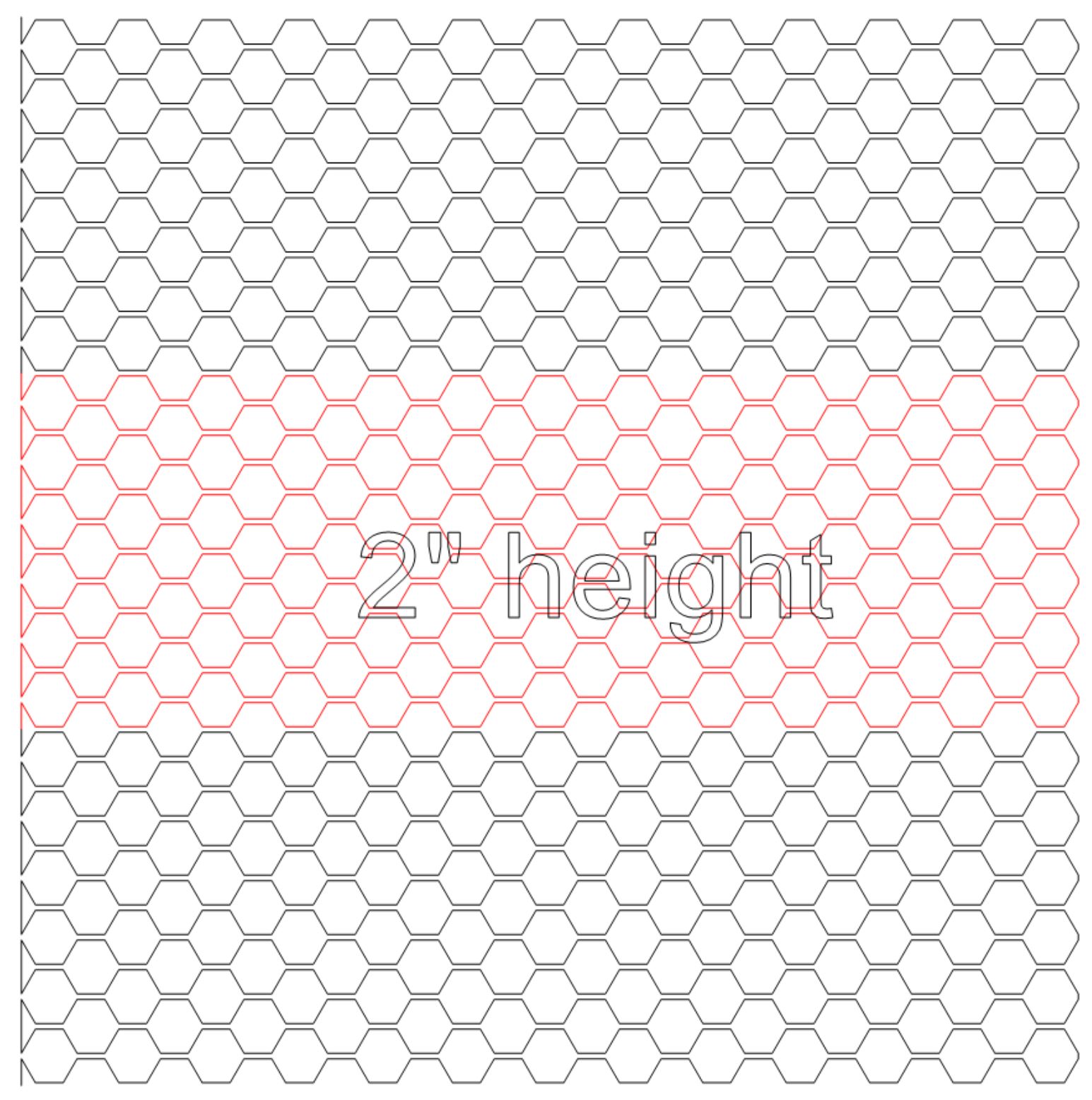 Chicken Wire Easy E2E 2in 001 Extended Bundle - Digital Extended Width Edge to Edge Patterns ...
